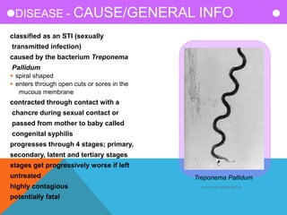 Syphilis PPT | PPTX