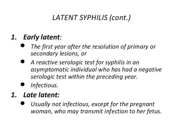 Syphilis