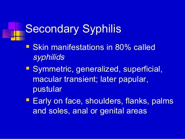 Syphilis