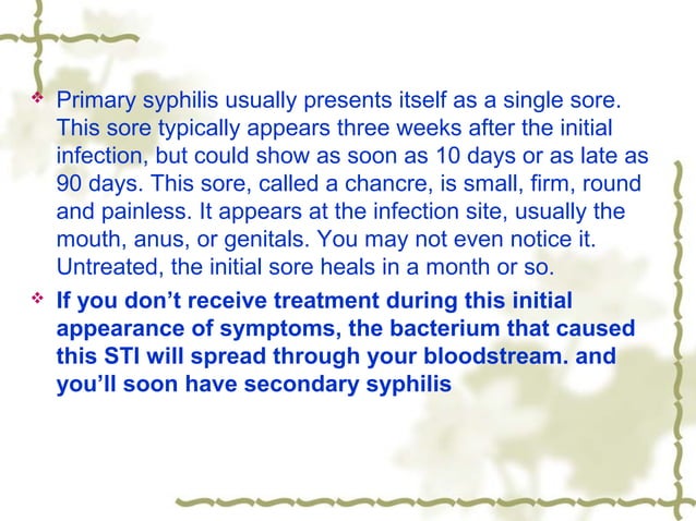 Syphilis secondry | PPT | Infectious Diseases | Diseases and Conditions