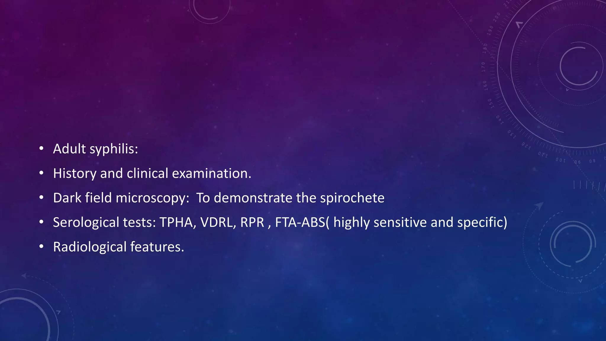 Syphilis in ortho | PPTX