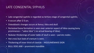 Syphilis in ortho | PPTX
