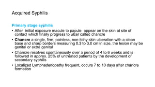 Syphilis | PPTX