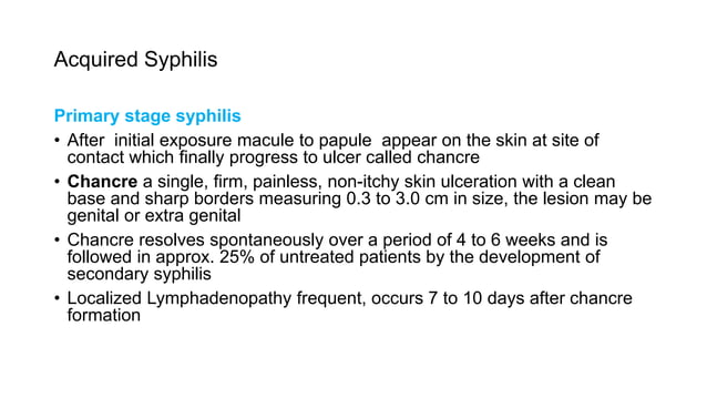 Syphilis | PPTX