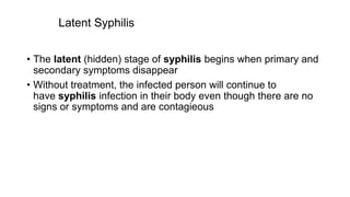 Syphilis | PPTX