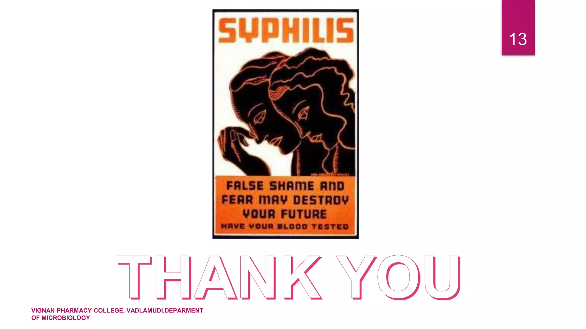 Syphilis Ppt