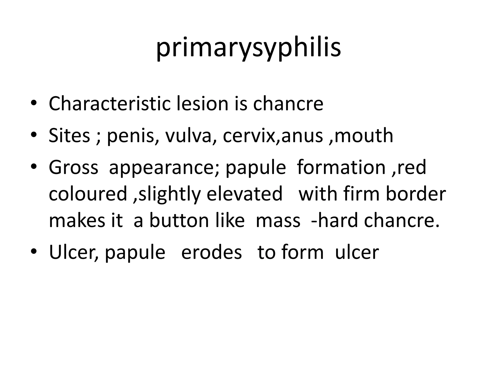 Syphilis | PPT