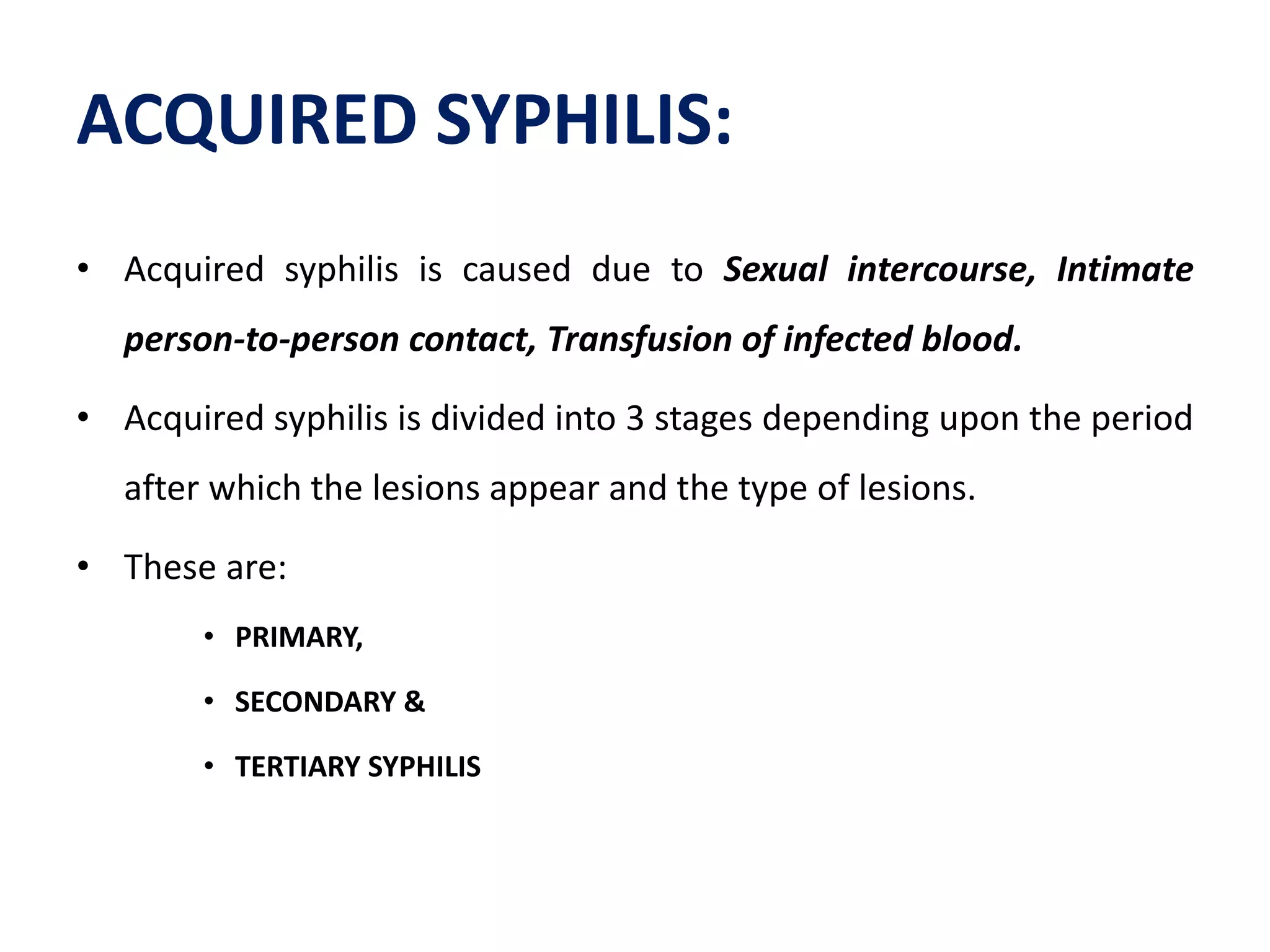 Syphilis | PPSX