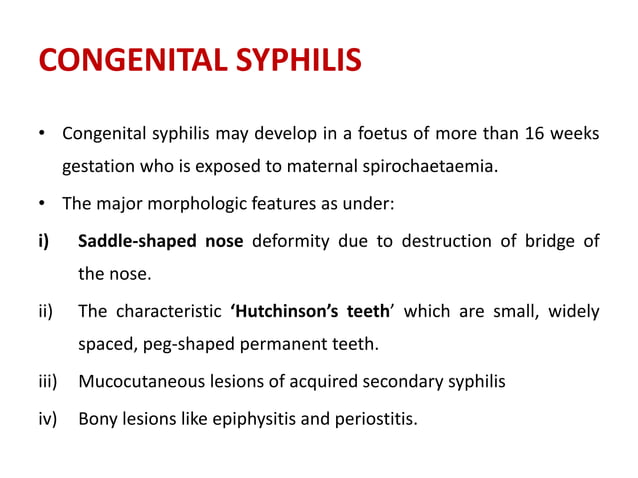 Syphilis | PPSX | Sexual Conditions | Sexual Health