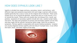 Syphilis | PPTX
