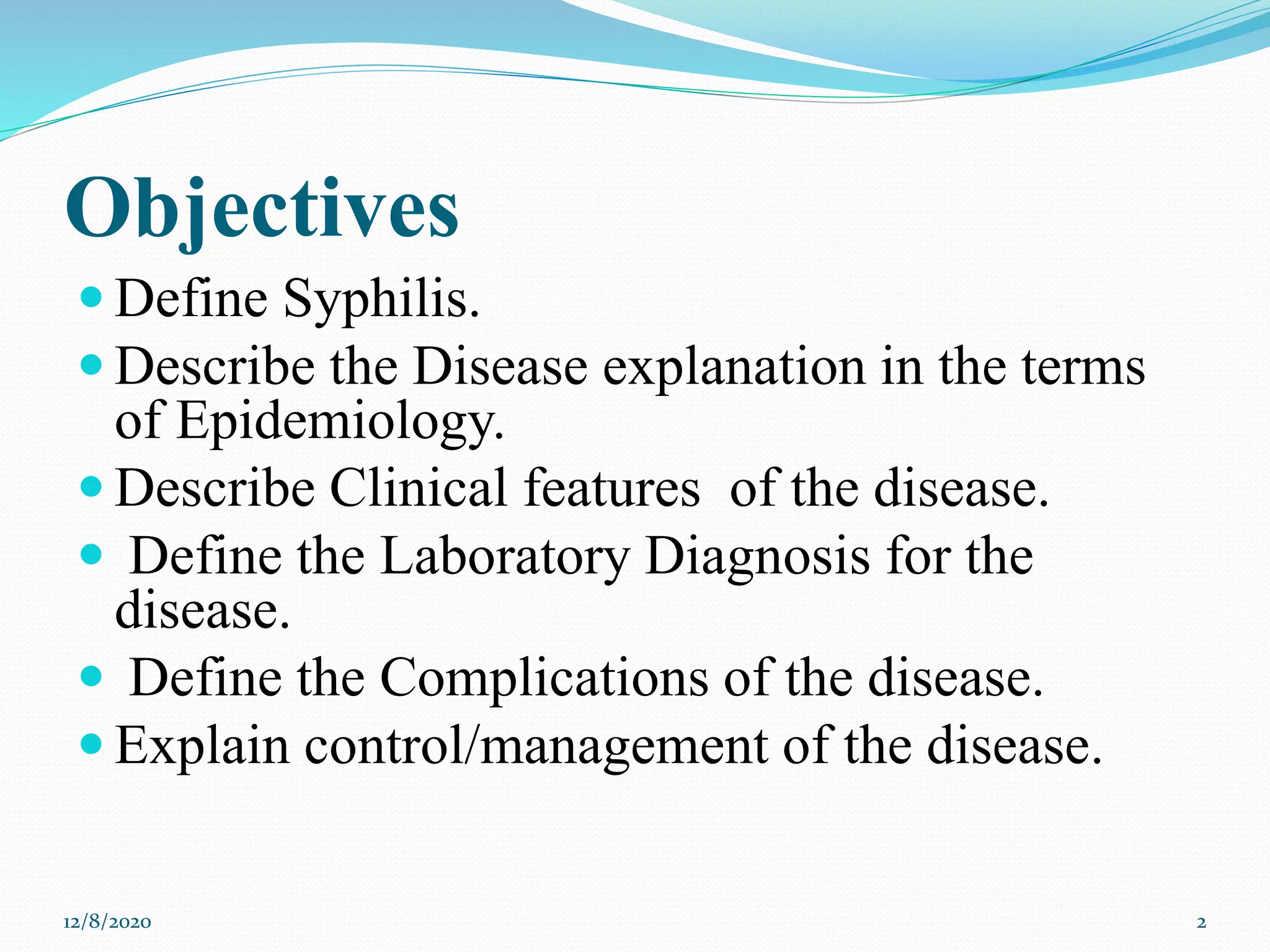 Syphilis | PPTX