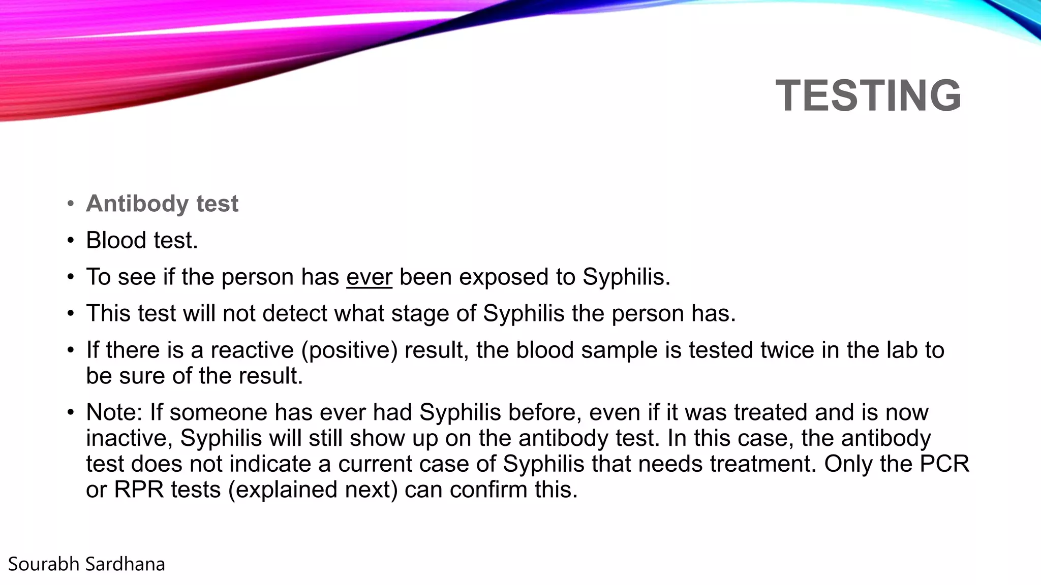 Syphilis | PPTX