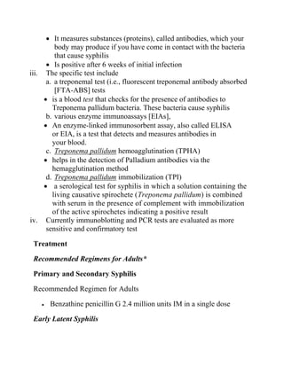 Syphilis | PDF