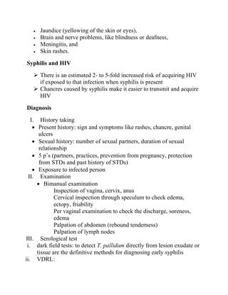 Syphilis | PDF