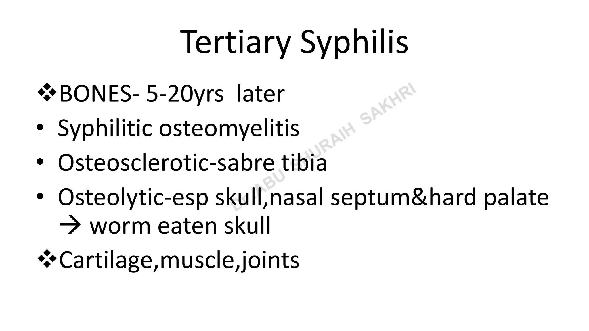 Syphilis | PPT