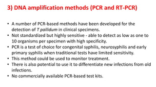 Syphilis | PPTX | Infectious Diseases | Diseases and Conditions