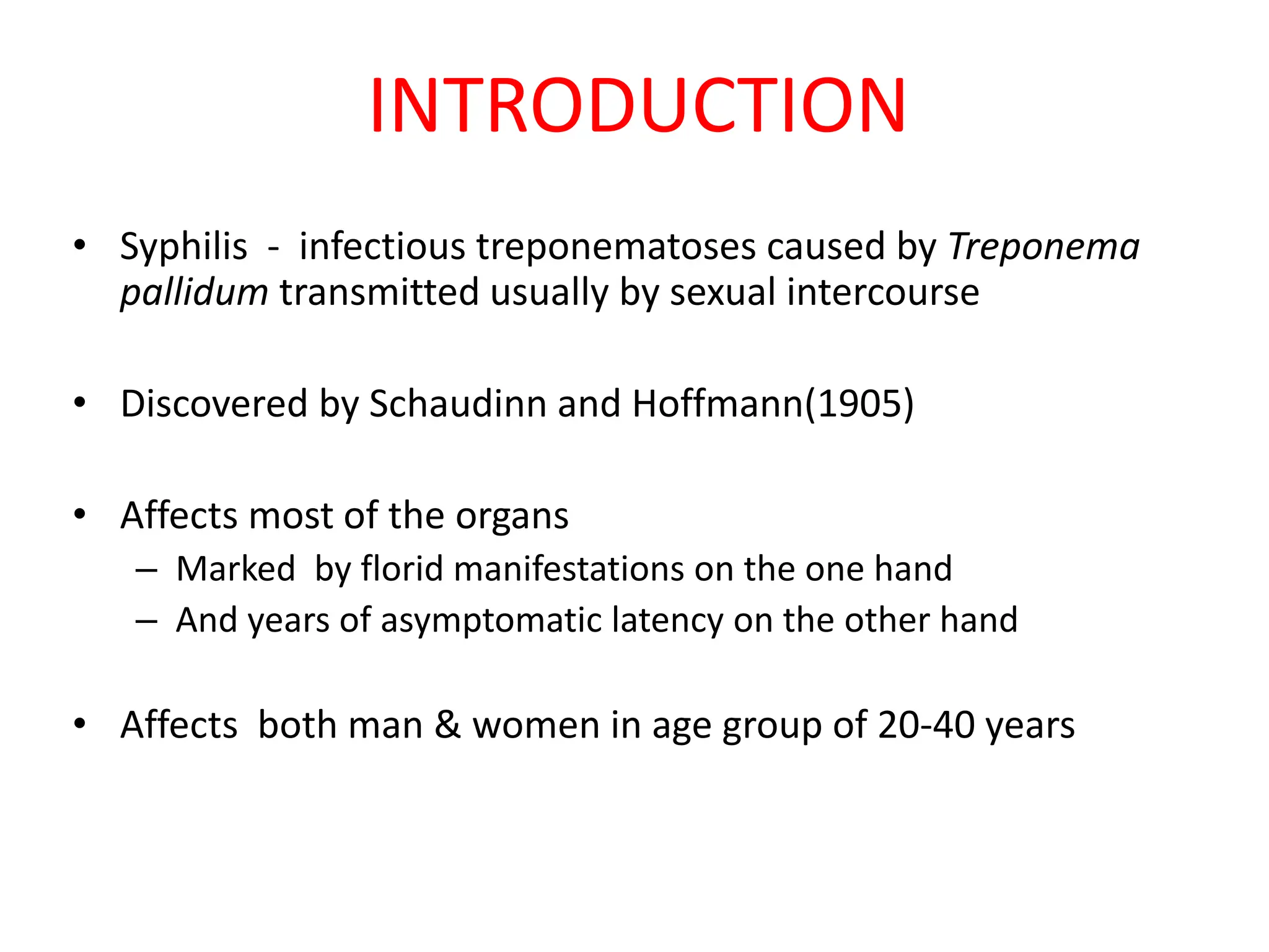 Syphilis inside of the body and effective methods | PPTX
