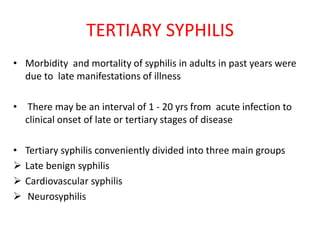 Syphilis inside of the body and effective methods | PPTX