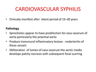 Syphilis inside of the body and effective methods | PPTX