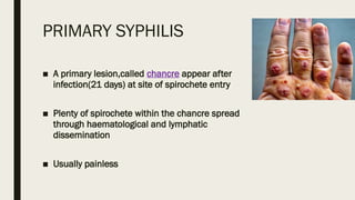 Brief Information about the Disease Syphilis | PPTX