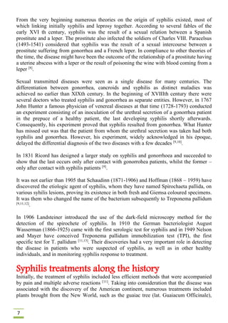 Syphilis 2018 | PDF
