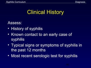 Syphilis slides | PPT
