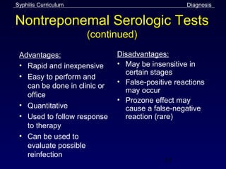Syphilis slides | PPT