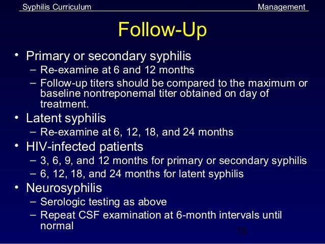 Syphilis slides