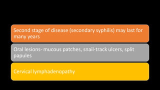 syphilis and its treatment prevention measurement | PPT