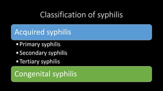 syphilis and its treatment prevention measurement | PPT