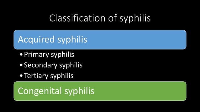 syphilis and its treatment prevention measurement | PPT