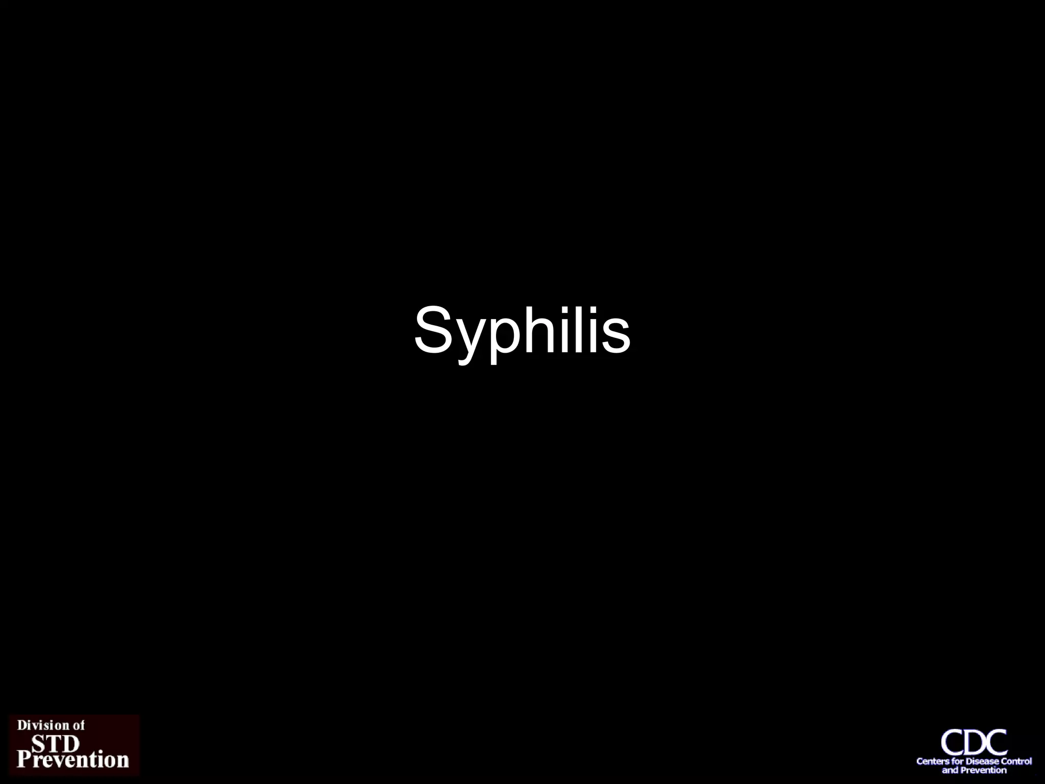 Syphilis (2) | PPT