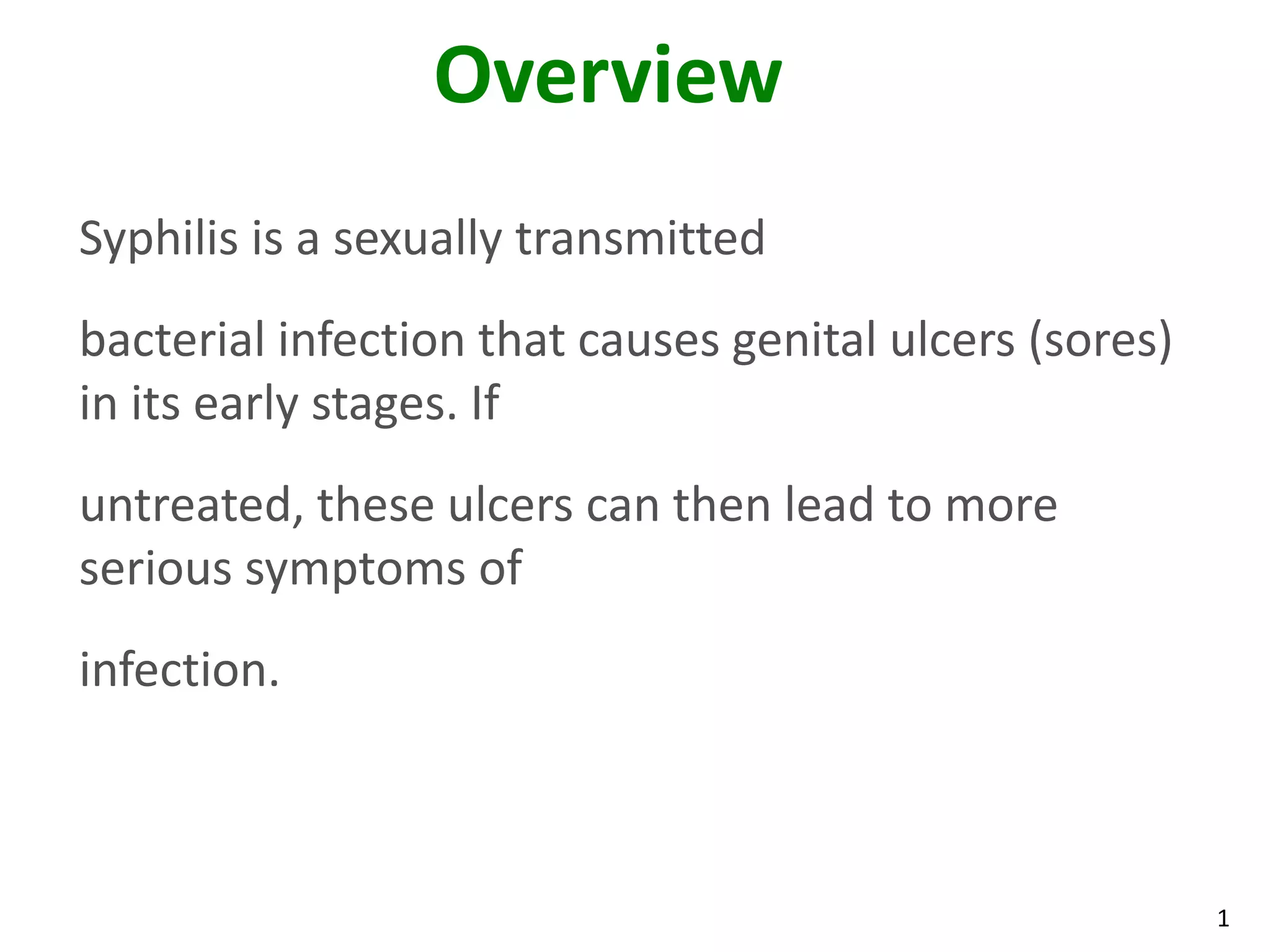 Syphilis | PPTX