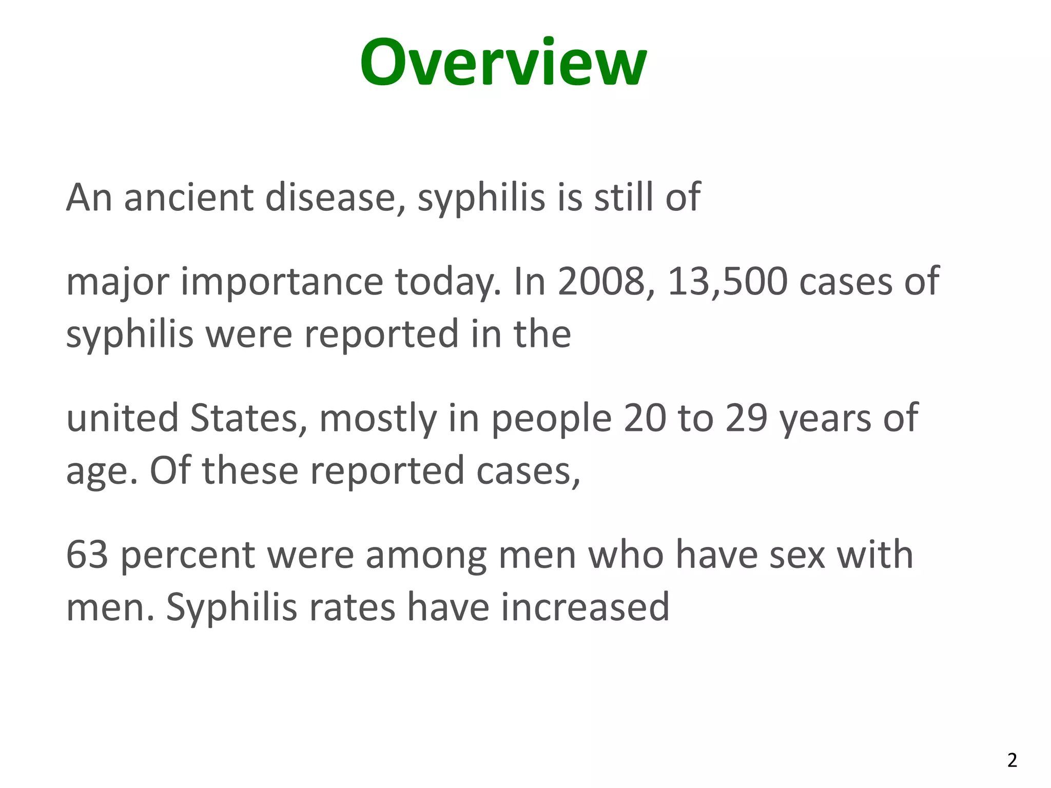 Syphilis | PPTX
