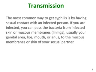 Syphilis | PPTX