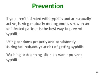 Syphilis Prevention