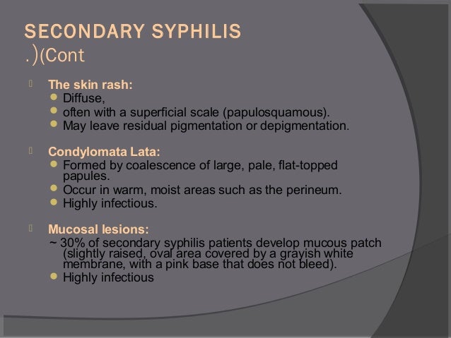 Syphilis (3)