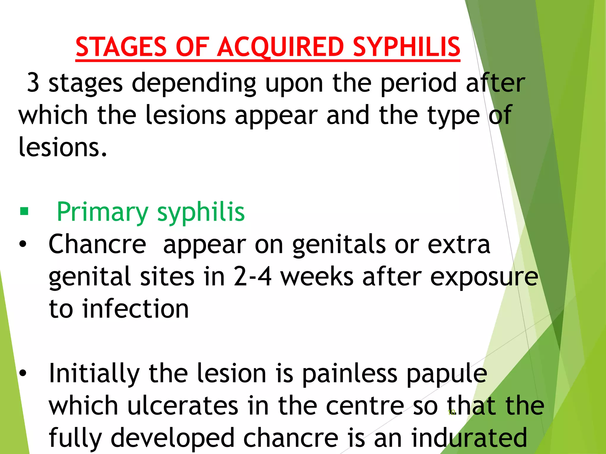 Syphilis and gonorrhea - Its etiology, pathophysiology, signs and ...