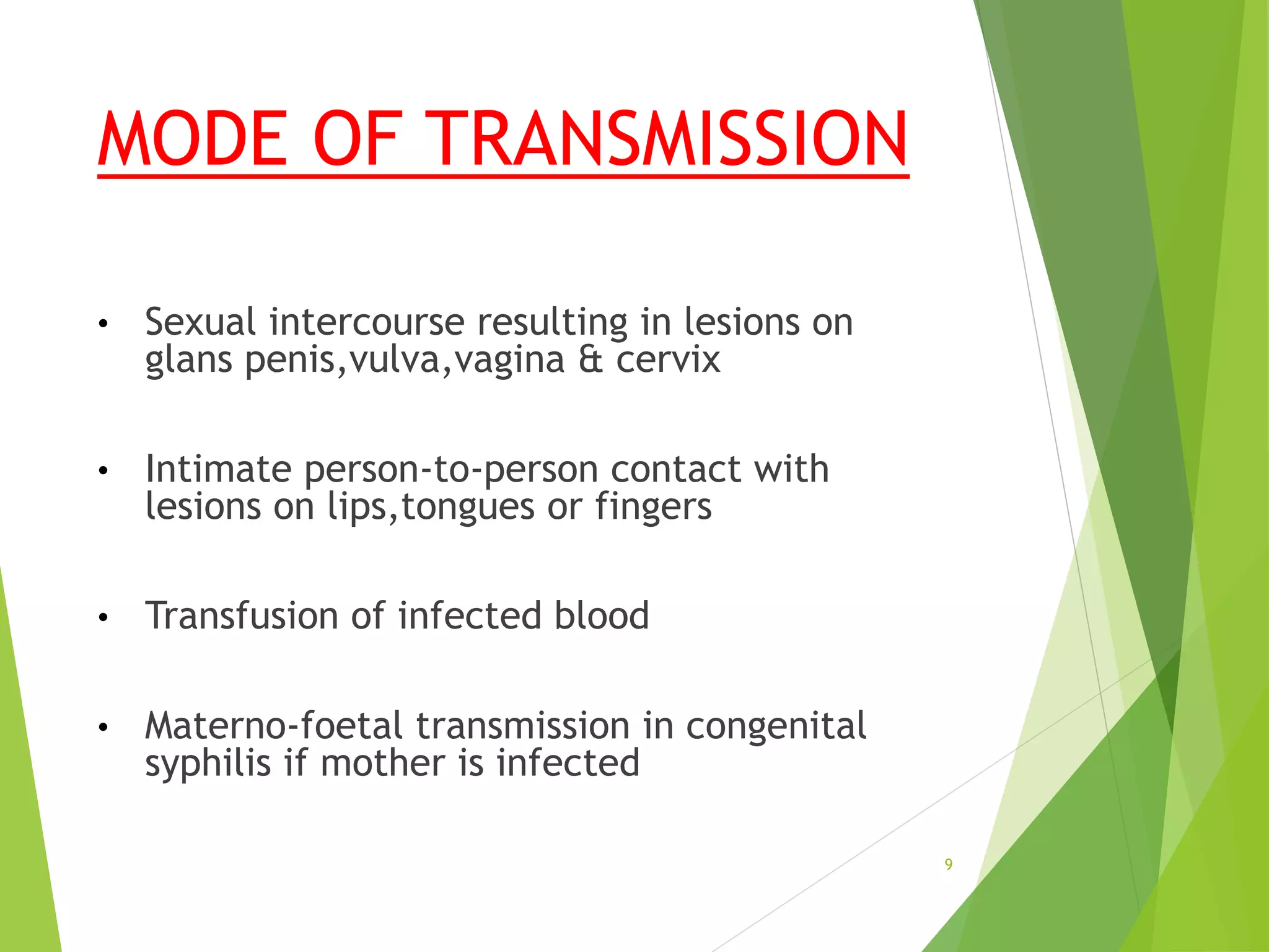 Syphilis and gonorrhea - Its etiology, pathophysiology, signs and ...