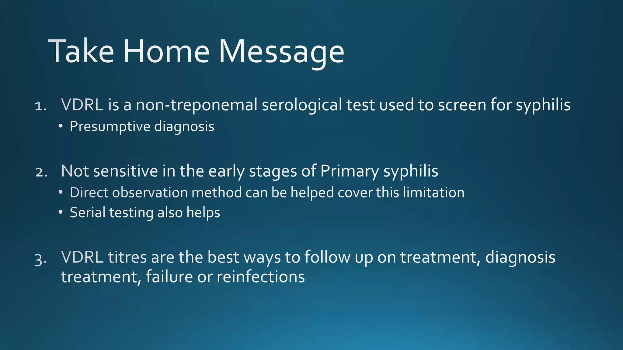 Syphilis and VDRL Test.pptx