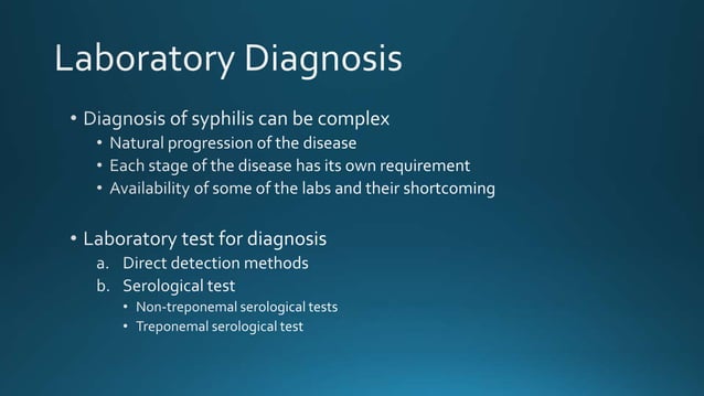 Syphilis and VDRL Test.pptx