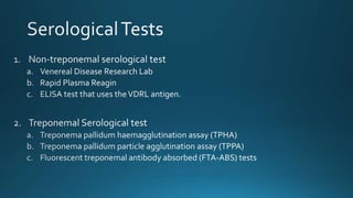 Syphilis and VDRL Test.pptx