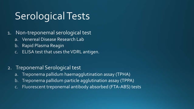 Syphilis and VDRL Test.pptx