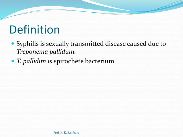 Syphilis | PPTX