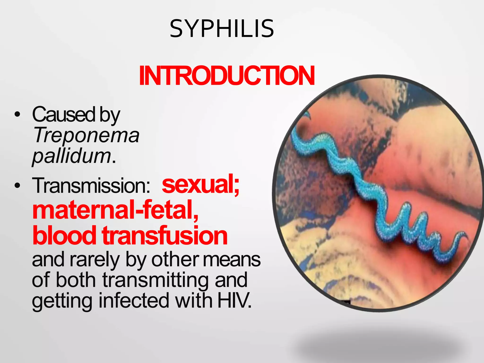 Syphilis by swami | PPT