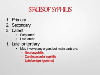 Syphilis by swami | PPTX