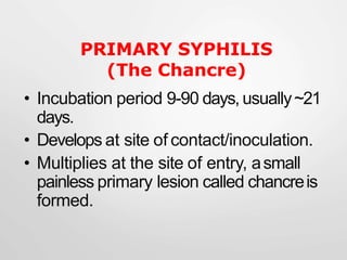 Syphilis by swami | PPTX