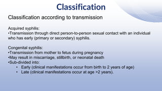 Syphilis Disease Edited.pptx , bacterium Treponema pallidum | PPTX