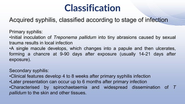 Syphilis Disease Edited.pptx , bacterium Treponema pallidum | PPT