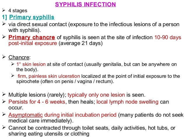 Syphilis in a nutshell